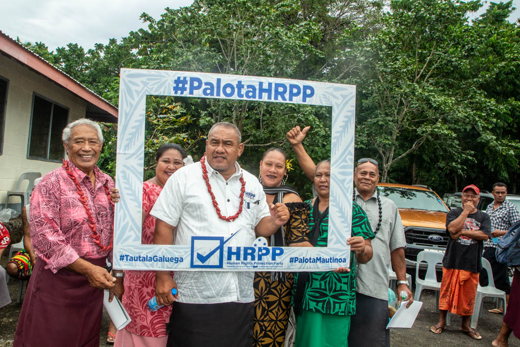 Samoa Observer | H.R.P.P. takes election campaign to the big island