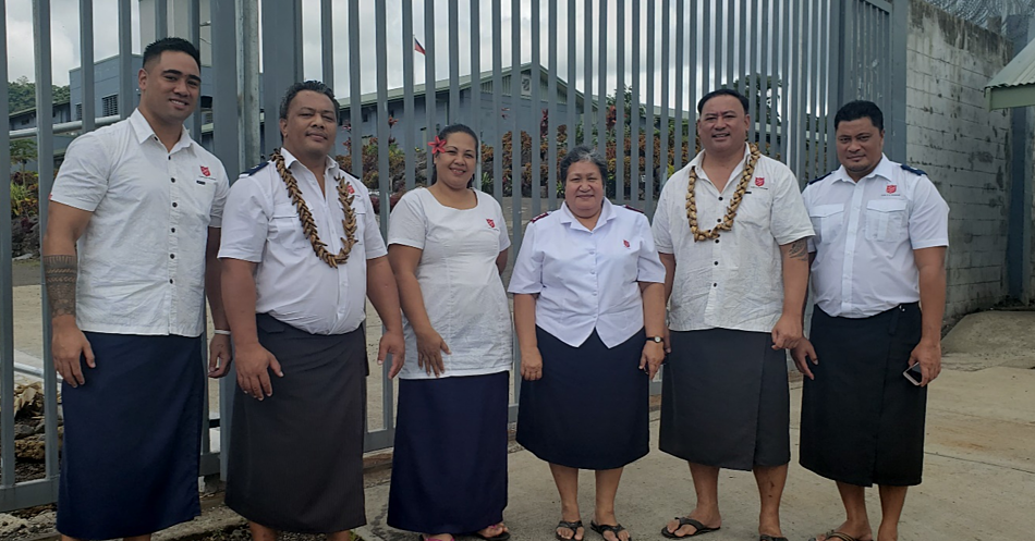 Samoa Observer | Salavation Army delivers programme to prisoners