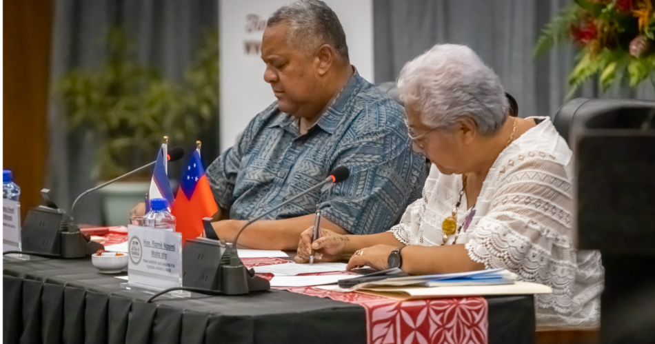 Samoa Observer | American Samoa gets land in Moto'otua