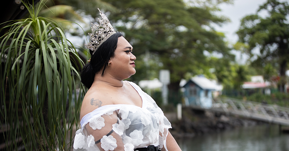 Samoa Observer | Outpouring of support helped outgoing Miss Fa'afafine