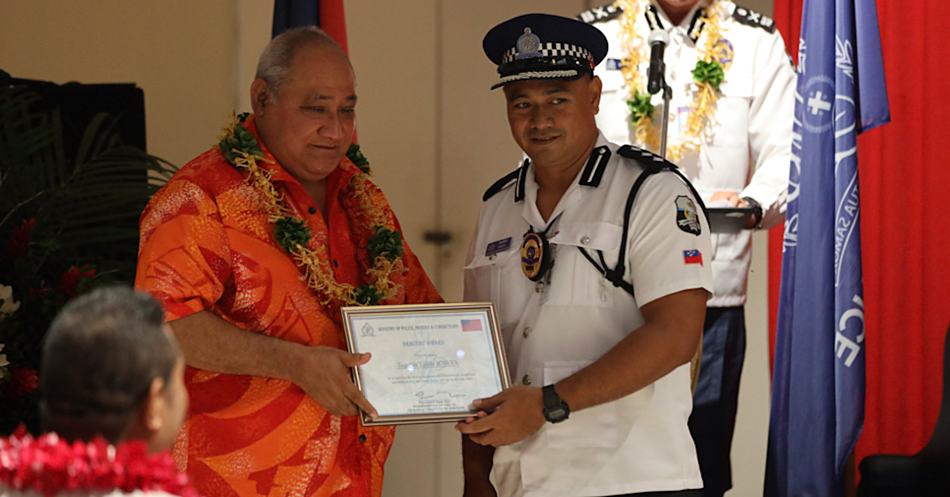 Samoa Observer | Top Police officers in 2020 recognised
