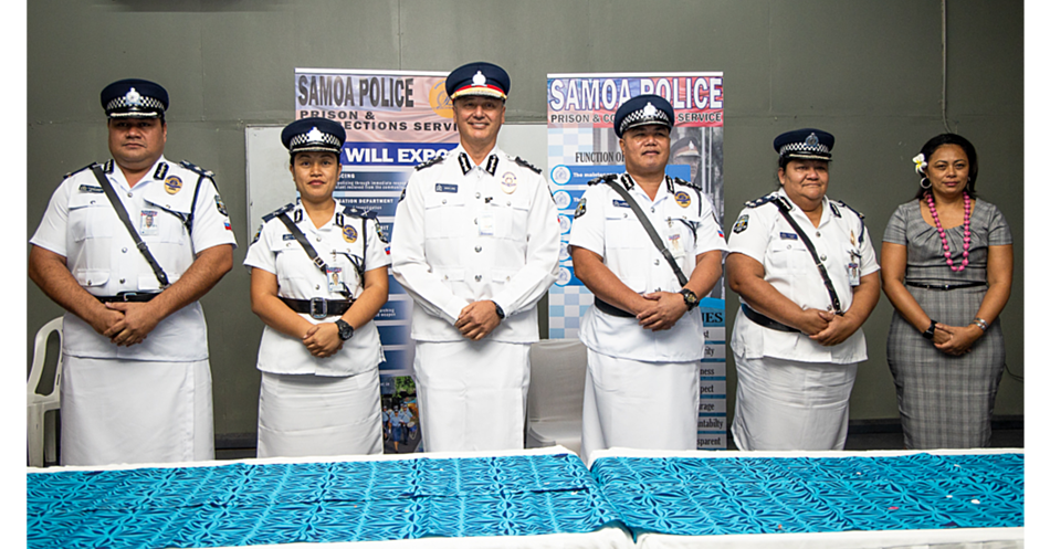 Samoa Observer | Police welcome new top officials