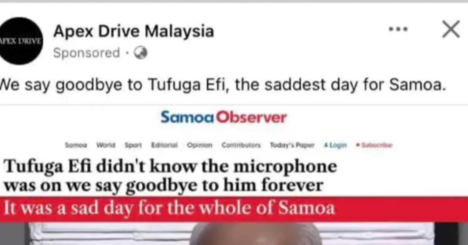 Samoa Observer | Samoa Observer warns of fake page