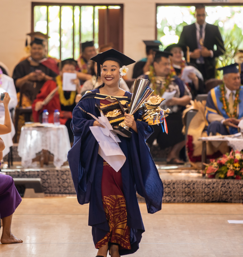 Samoa Observer | Single mother sweeps graduation honours