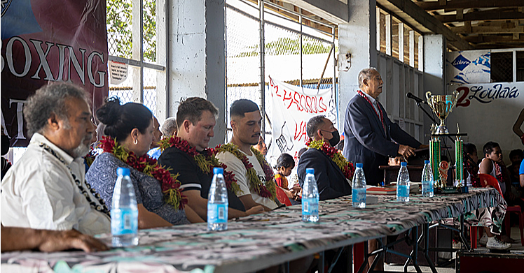 Samoa Observer | World champion celebrates with boxing federation