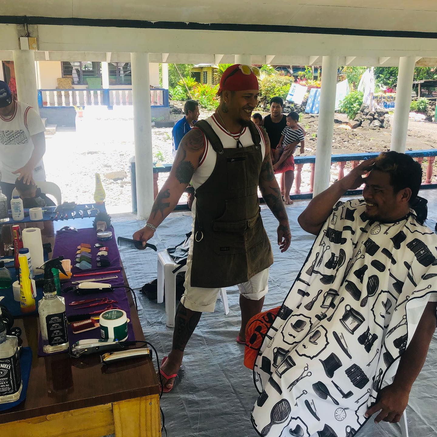 Samoa Observer | Barbers giving back to villages