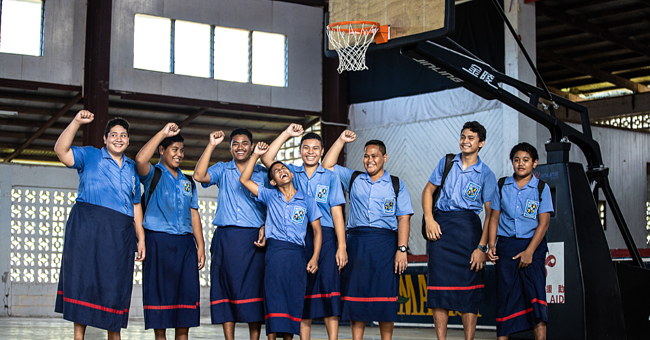 Samoa Observer | Basketball a new pathway at St. Joseph's College