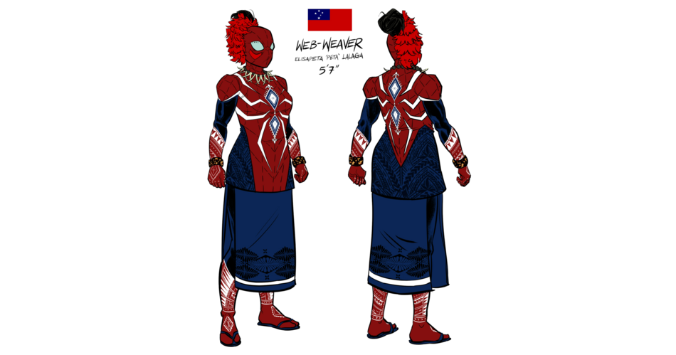 Samoa Observer | Artist's Samoan Spider-Woman popular online