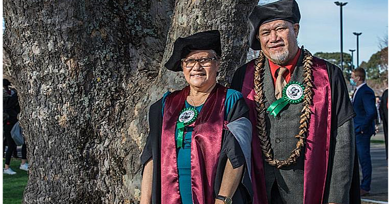 Samoa Observer | Samoan couple in their 60s graduate with doctorates