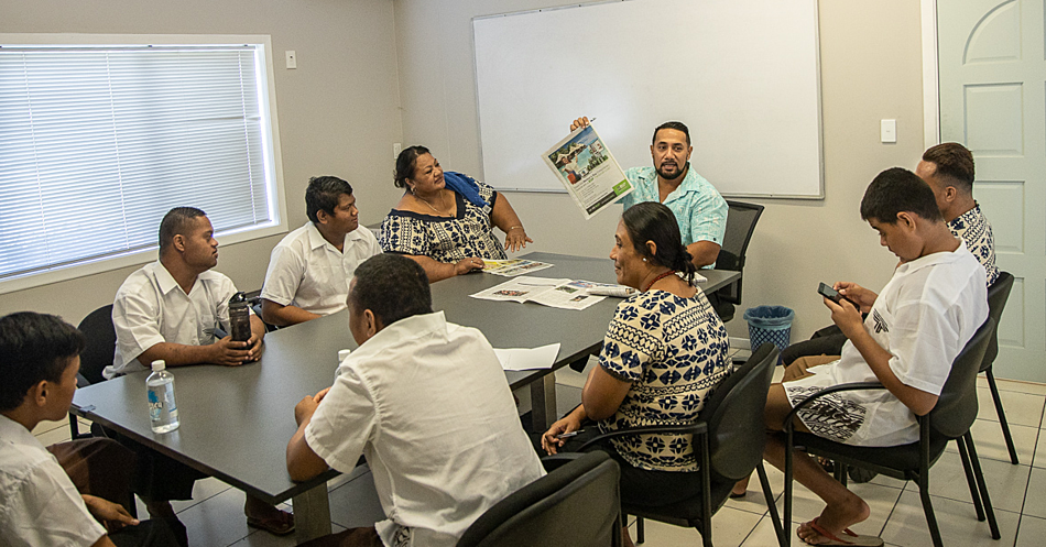 Samoa Observer | Aoga Fiamalamalama visits Samoa Observer