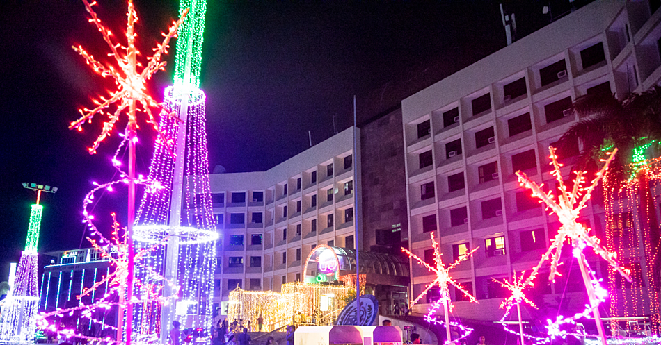 Samoa Observer | Town lights display brings Christmas spirit
