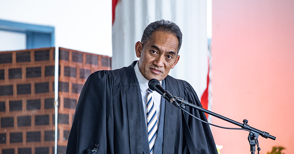 Samoa Observer | Justice Roma presides over first admission ceremony
