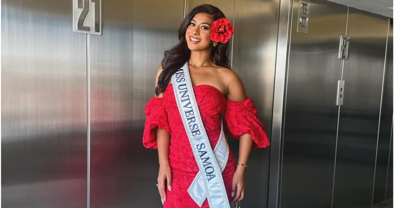 Samoa Observer | Haylani arrives in Mexico for Miss Universe