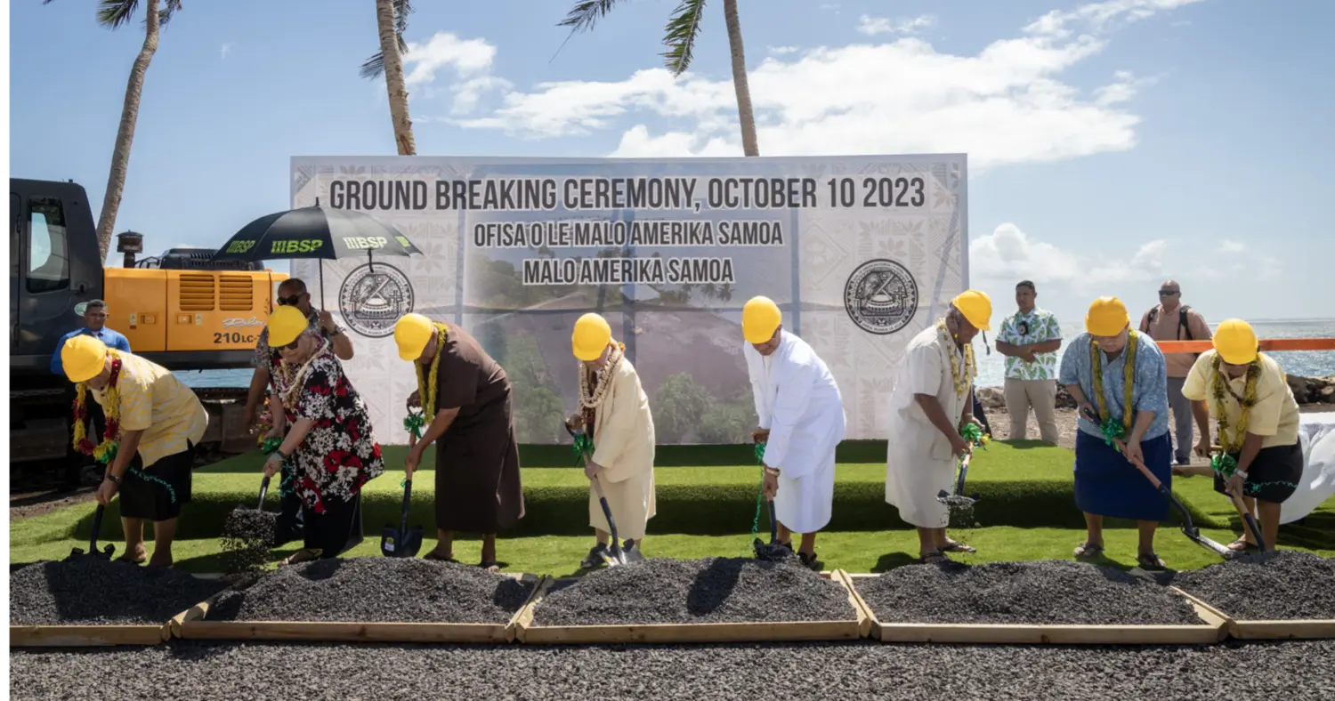 Samoa Observer | Building of American Samoa's consulate starts