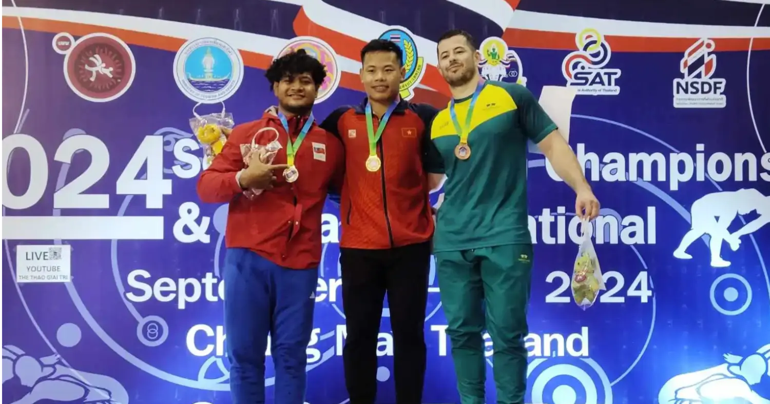 Samoa Observer | Willie claims wrestling medals in Thailand