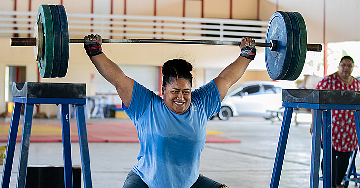 Samoa Observer | Feagaiga Stowers sets 3 new Oceania records