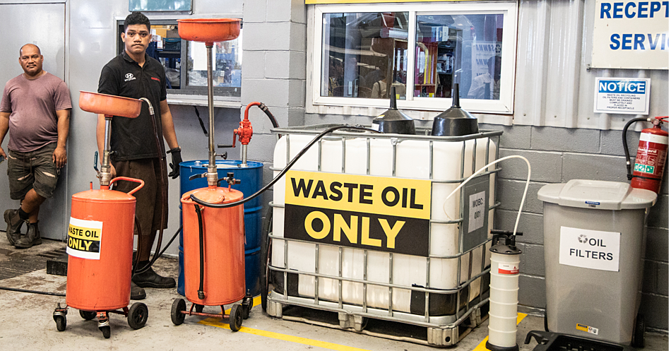 Samoa Observer | Waste oil to be shipped offshore end of 2019