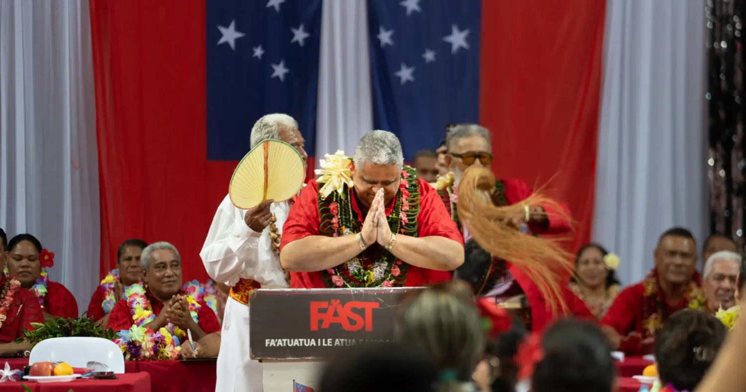 Samoa Observer | Voters have chosen: FAST leader