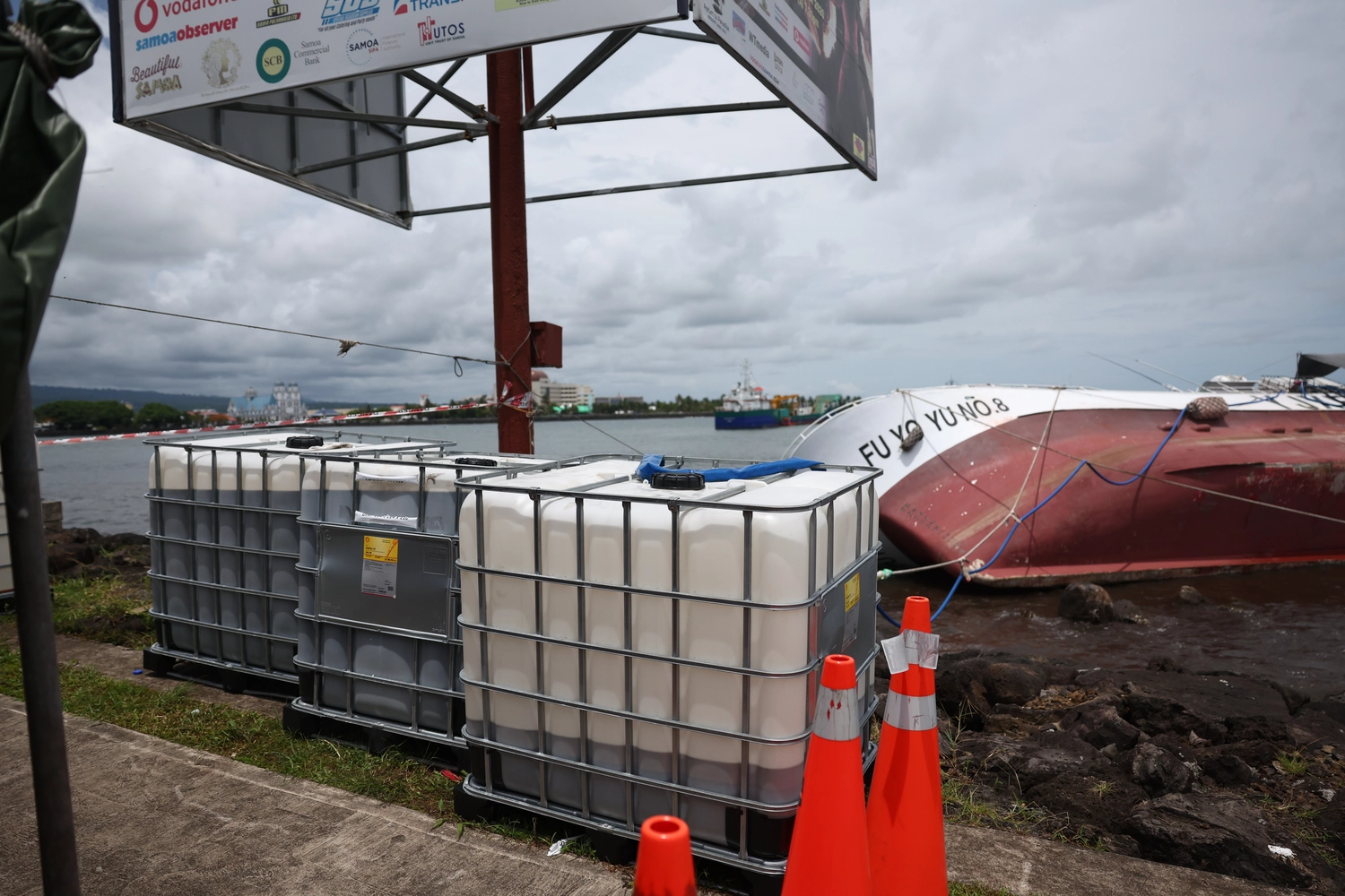 Samoa Observer | Stench from ship fouls Matautu