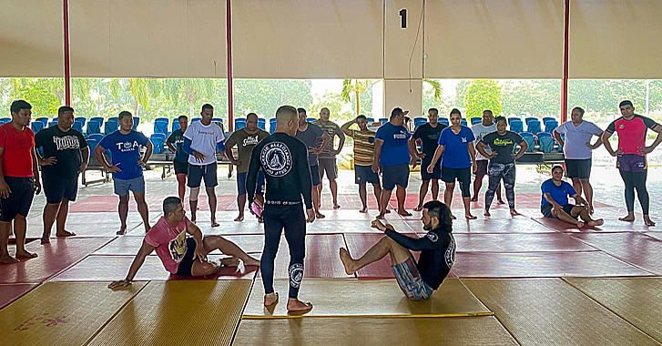 Samoa Observer | First self-defense class for Police Force