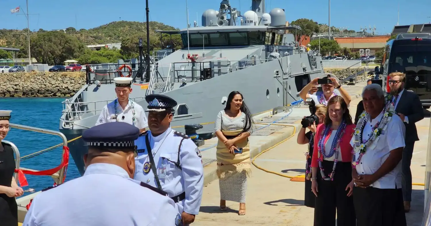 Samoa Observer | Samoa gets new Australian-made patrol boat