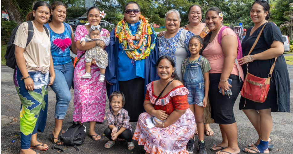 Samoa Observer | Nun and Deacon celebrates with N.U.S. degrees