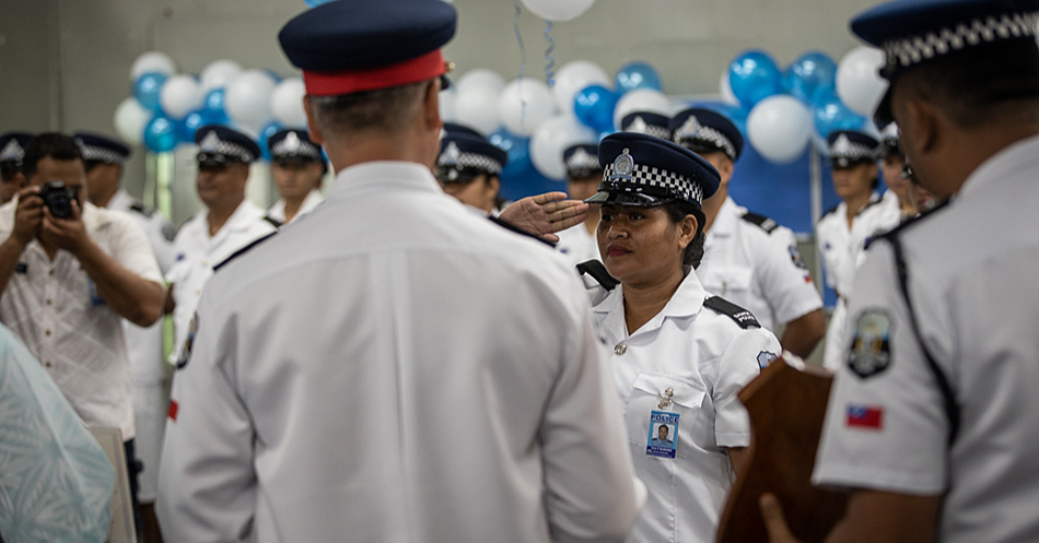 Samoa Observer | Women officers eclipse men in historic Police