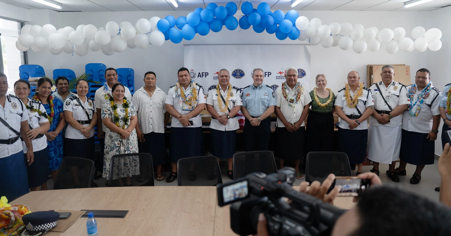 Samoa Observer | New equipment to support police