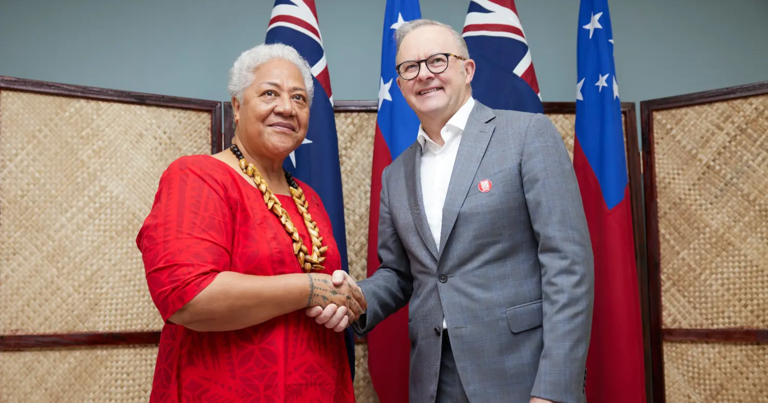 Samoa Observer | Australia and Samoa sign development partnership