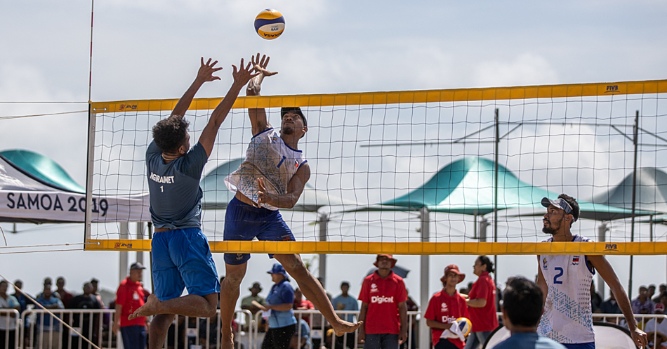 Samoa Observer | Men's beach volleyball continue winning streak
