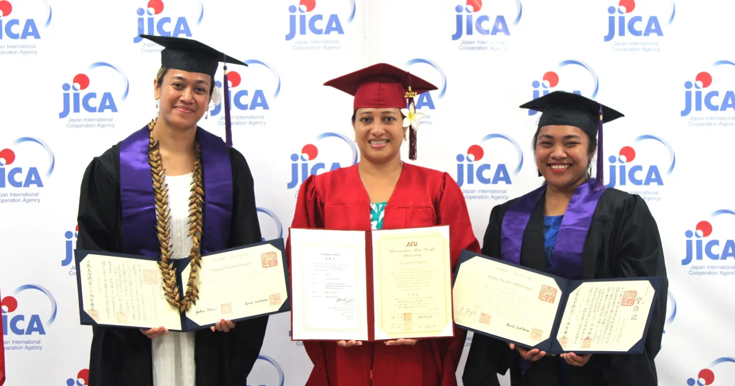 Samoa Observer | JICA scholars return with flying colours