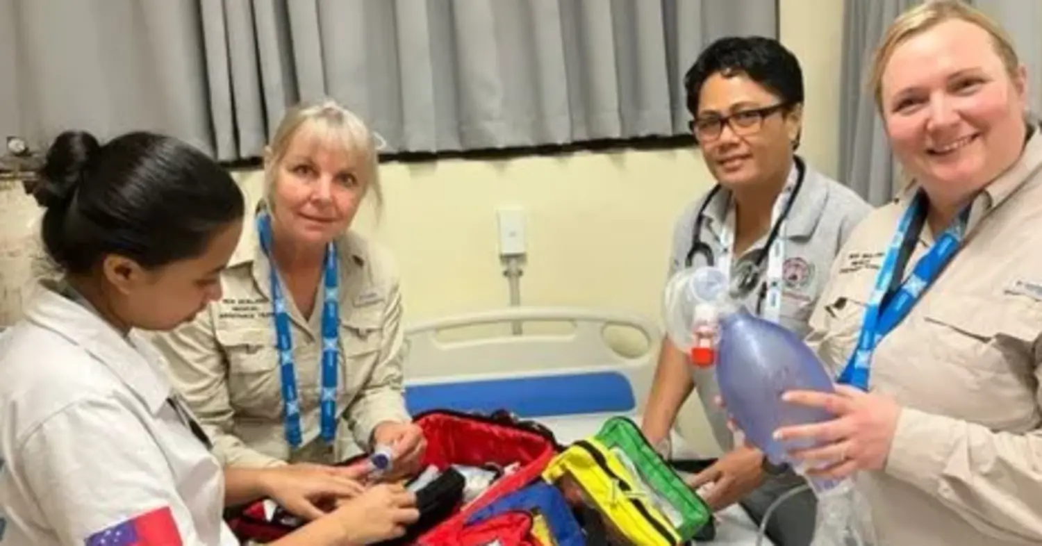 Samoa Observer | Samoan and NZ medical teams working “hand in hand”
