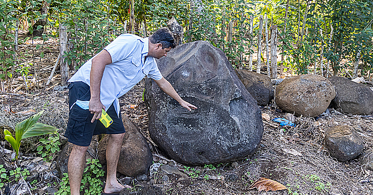 Samoa Observer | N.U.S. opens file on ancient grindstones