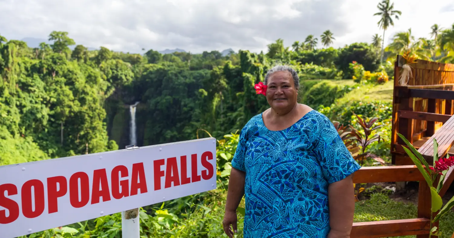 Samoa Observer | A new lookout for Sopoaga Falls