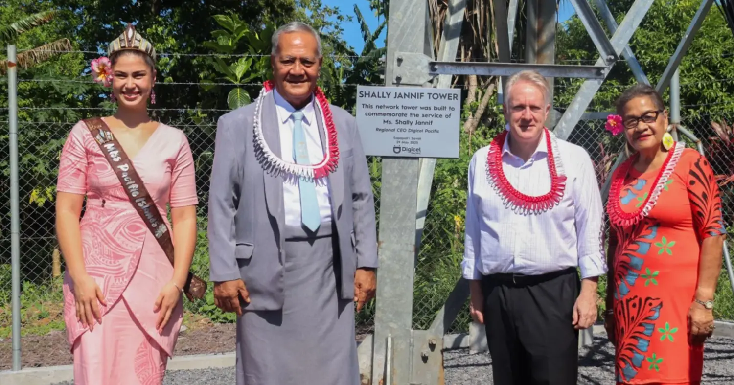 Samoa Observer | Telco improves network in Savaii