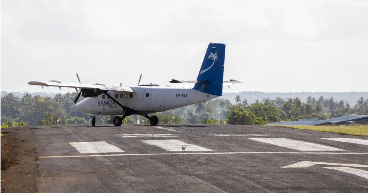 Samoa Observer | Pilot resumes flying, tests negative
