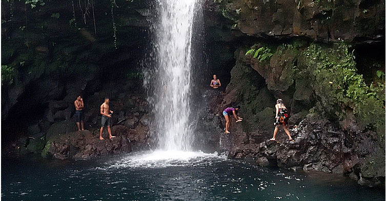 Samoa Observer | Afu Aa'u waterfalls sustains villagers despite