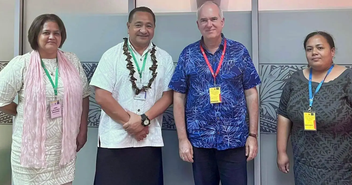 Samoa Observer | Denmark's Climate Envoy meets with Minister Lautimuia