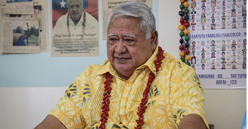 Samoa Observer | I love Samoa Observer: P.M. Tuilaepa