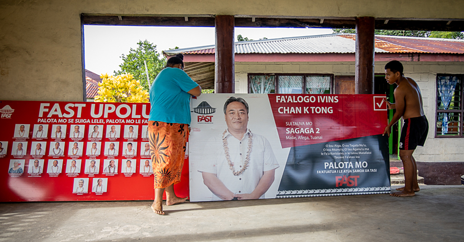 Samoa Observer | Malie bans political billboards
