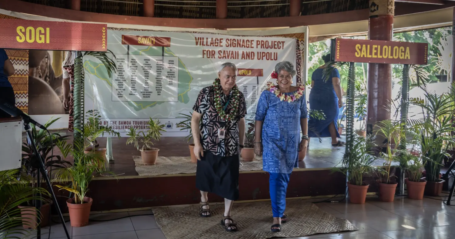 Samoa Observer | $320K worth of signs for 223 villages
