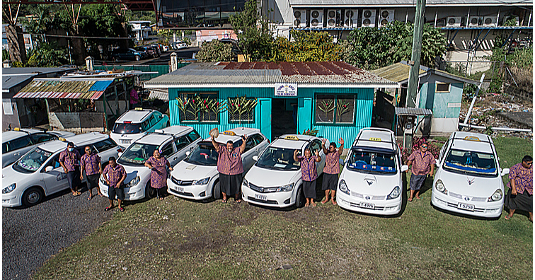 Samoa Observer | Town Area Taxi Services suits up for borders' opening