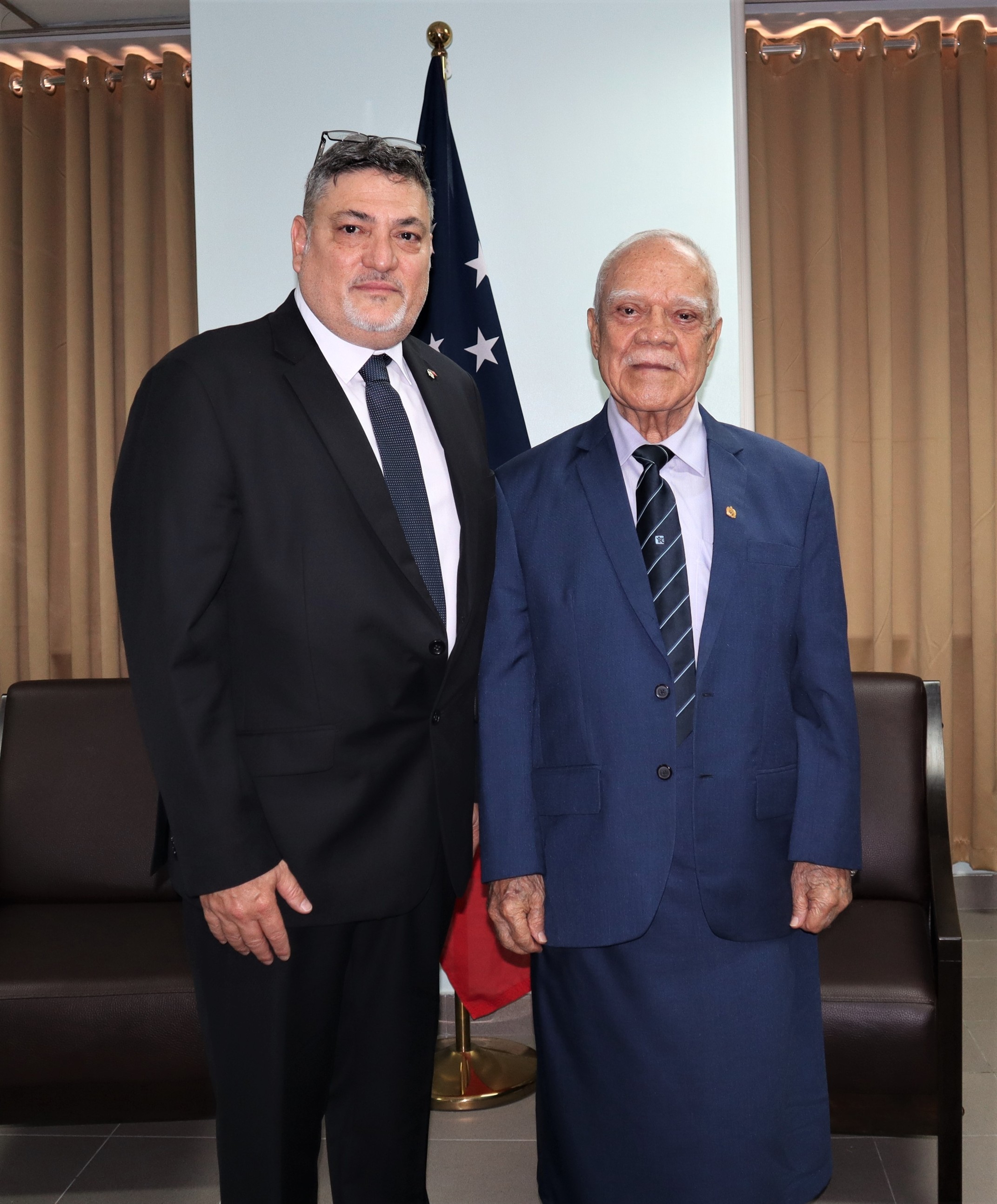Samoa Observer | Israel's Ambassador presents credentials