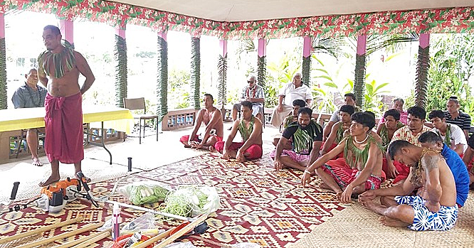 Samoa Observer | Project equips the Aumaga of Lona Fagaloa to serve