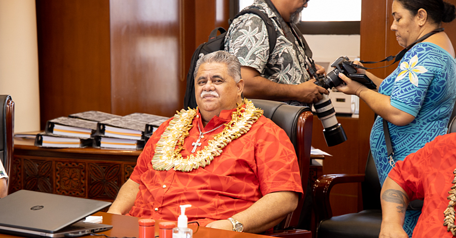 Samoa Observer | "I'm back": La'auli returns to the Ministry