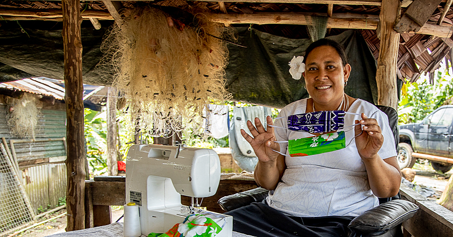 Samoa Observer | Women sew face masks to meet high demand