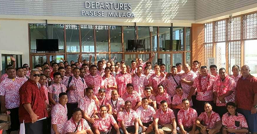 Samoa Observer | First batch of seasonal workers fly out