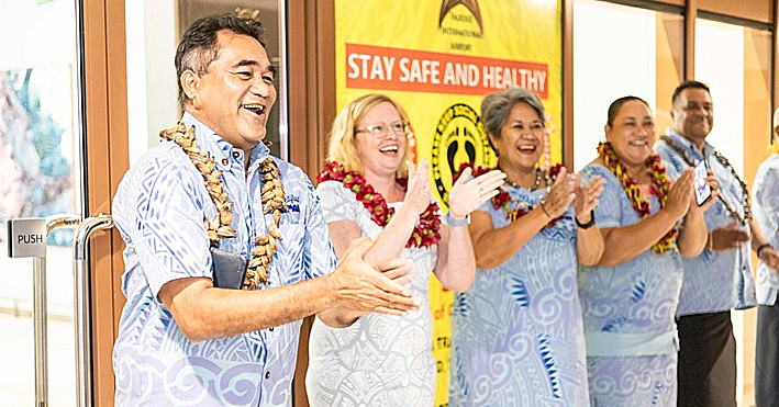 Samoa Observer | Diplomat welcomes first commercial flight