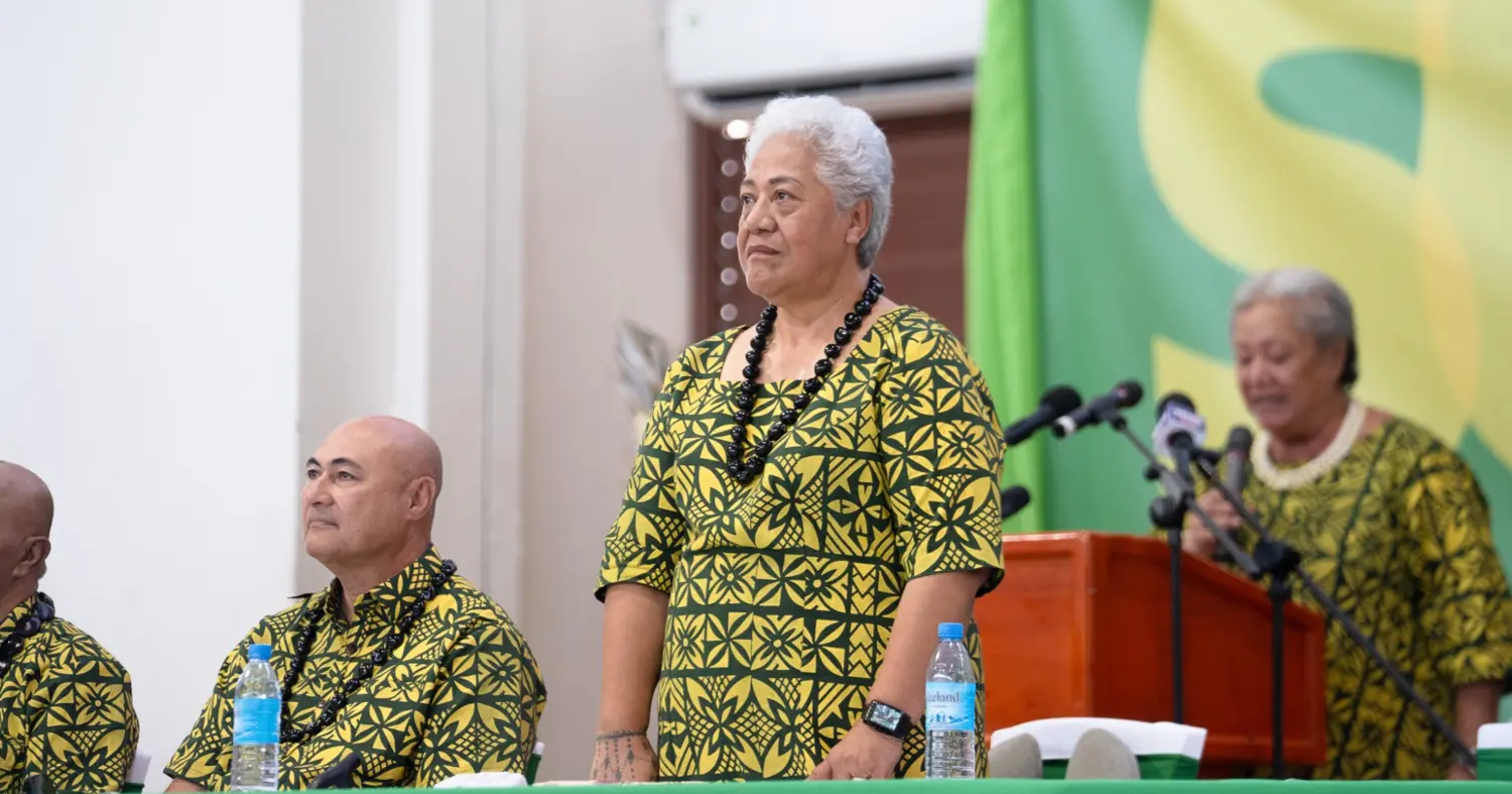 Samoa Observer | 'Desire for power:' Fiame on govt. collapse