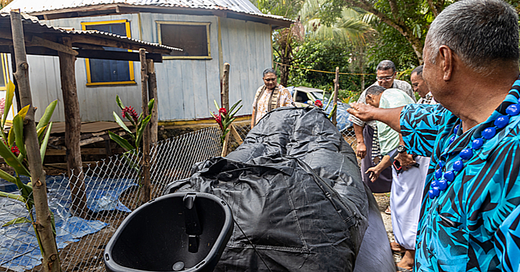 Samoa Observer | Village commissions $1.6 million biogas project